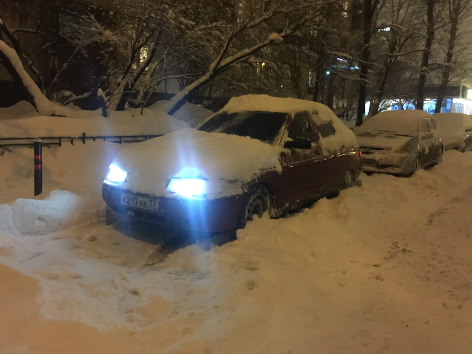67 — было много снега — Lada 21103 1 5 л 2004 года просто так Drive2