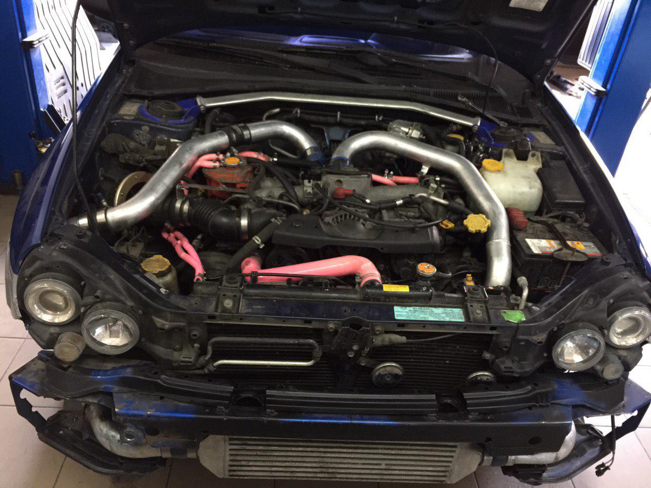 И пришло время менять всё — Subaru Impreza WRX (GD/GG), 2 л, 2003 года ...