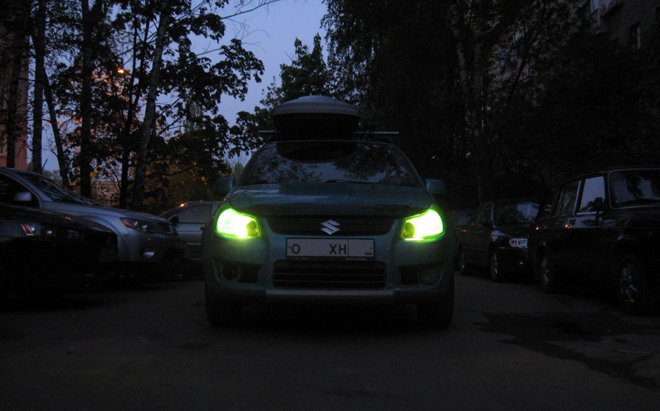 Ленивый светодиодный доп.свет в багажник — Suzuki SX4 (1G), 1,6 л, 2008 ...