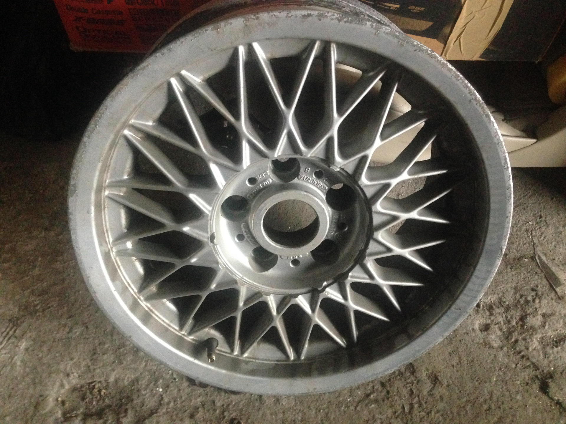 М5 BBS RZ R16 et20 7.5 — BMW 5 series (E28), 2,8 л, 1985 года ...