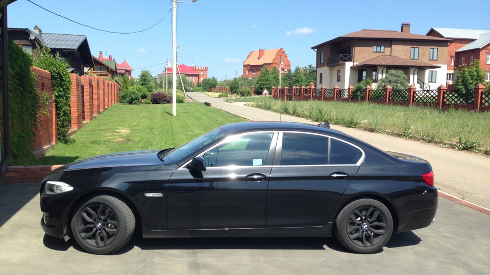 BMW 5 series (F10) 2.0 бензиновый 2012 | Black Evil на DRIVE2