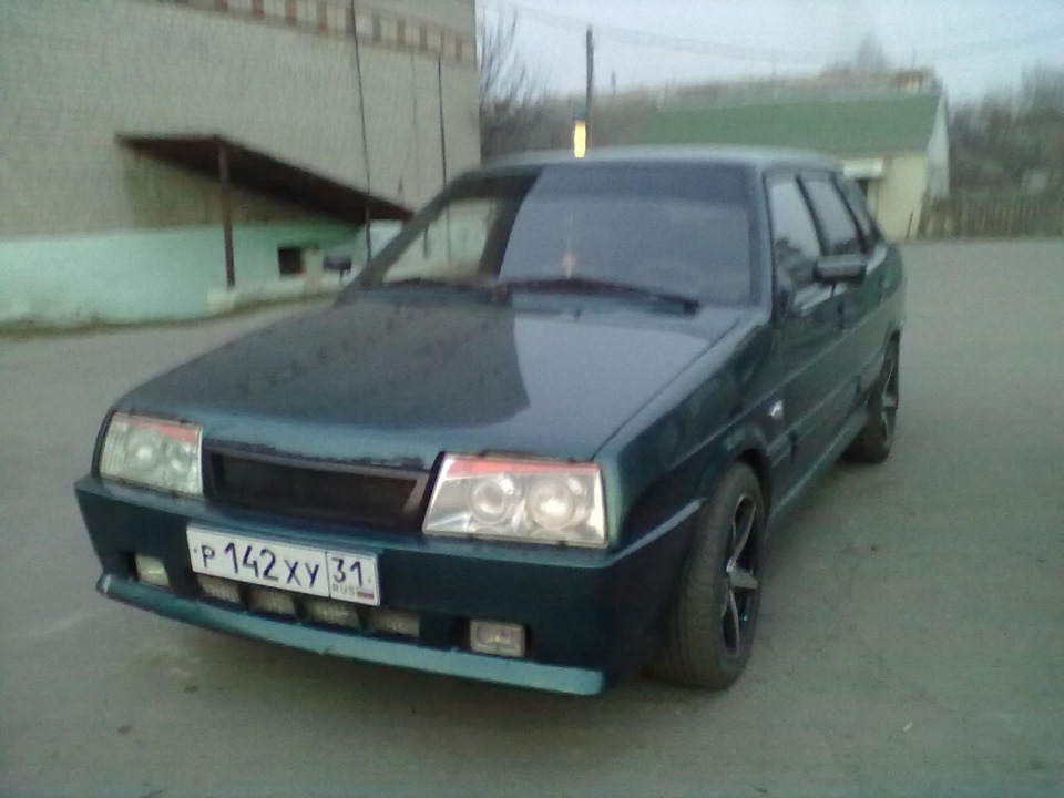 Полоса на лоб — Lada 21099, 1,5 л, 1999 года | тюнинг | DRIVE2
