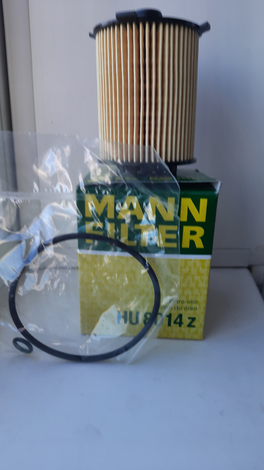 HU8014Z Масляный фильтроэлемент без металлических частей MANN FILTER ...