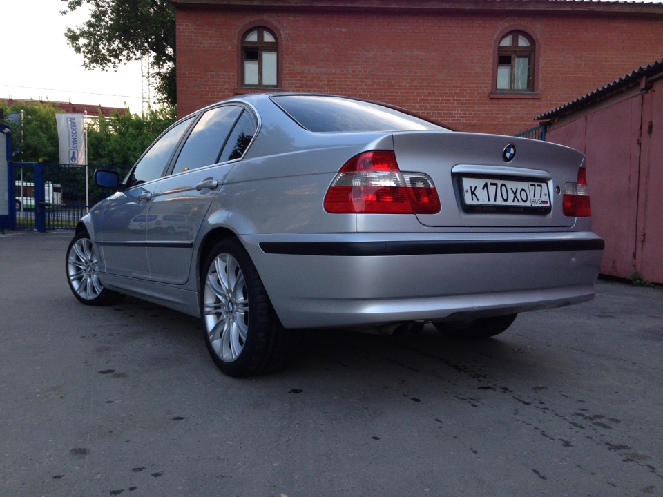 Upgrade r17=>r18 — BMW 3 series (E46), 2,5 л, 2002 года | колёсные ...