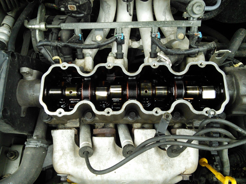 Клапанная крышка и другие мелочи … — Daewoo Lanos, 1,5 л, 2004 года ...