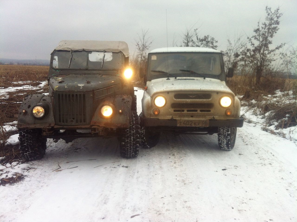 Фото с УАЗом — ГАЗ 69, 2,4 л, 1963 года | покатушки | DRIVE2