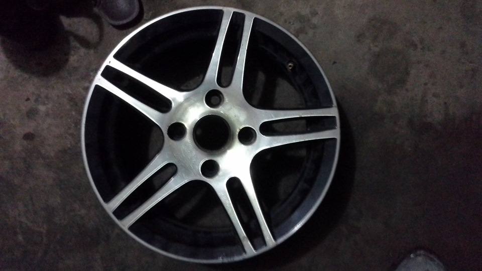 Новая жизнь дискам — Chevrolet Lacetti 5D, 1,6 л, 2010 года | колёсные ...
