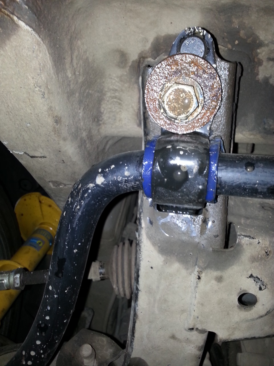 Стабиллизатора поперечной устойчивости — Renault Logan (1G), 1,6 л ...