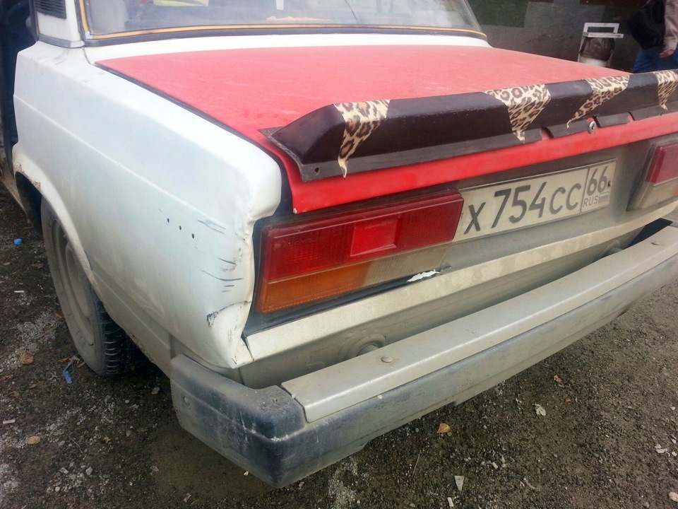 Утренний Fail — Lada 2107, 1,5 л, 1995 года | ДТП | DRIVE2