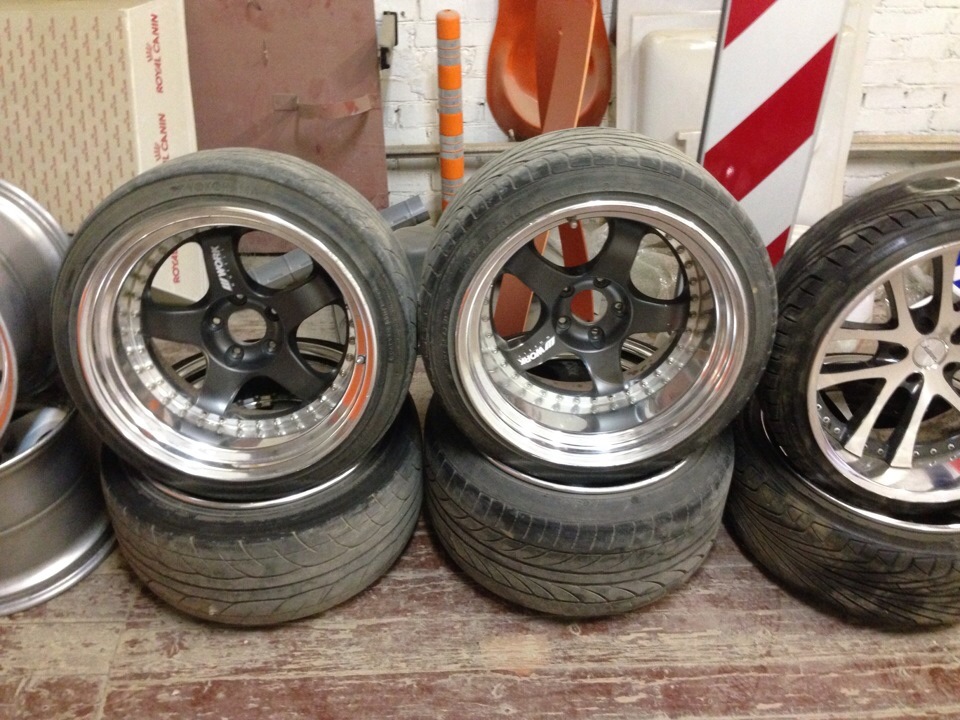 [Продано] Work Meister Sp1 + Clinched Widebody или расширители — DRIVE2