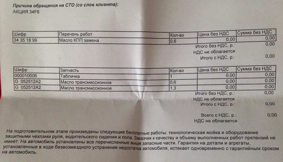 Итоги текущего ремонта — Volkswagen Passat B6, 1,8 л, 2009 года | визит ...