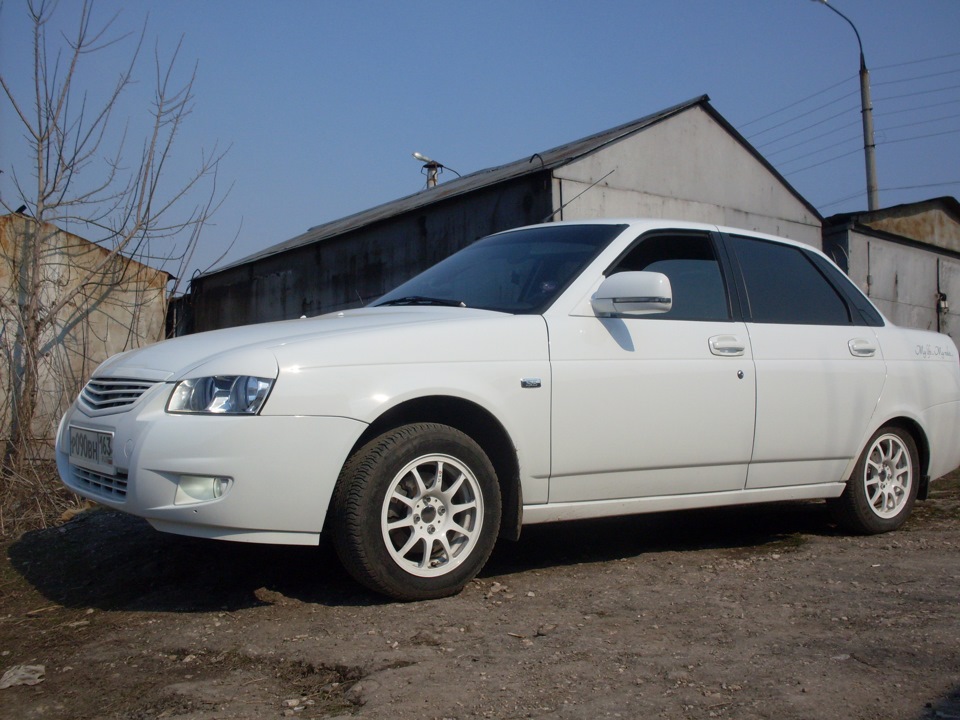 бампер и поворотники SE — Lada Приора седан, 1,6 л, 2012 года ...