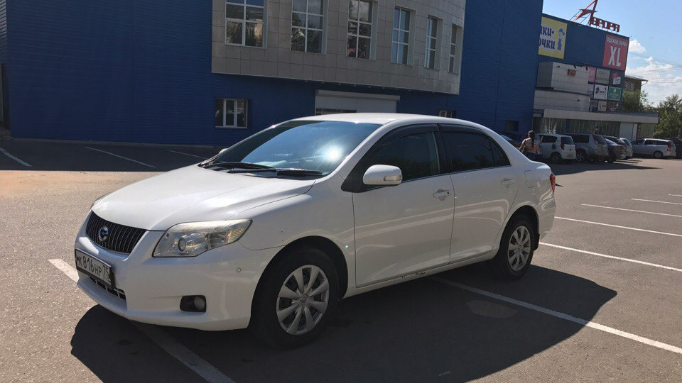 Toyota Corolla Axio (E140) 1.8 бензиновый 2006 | Luxel на DRIVE2