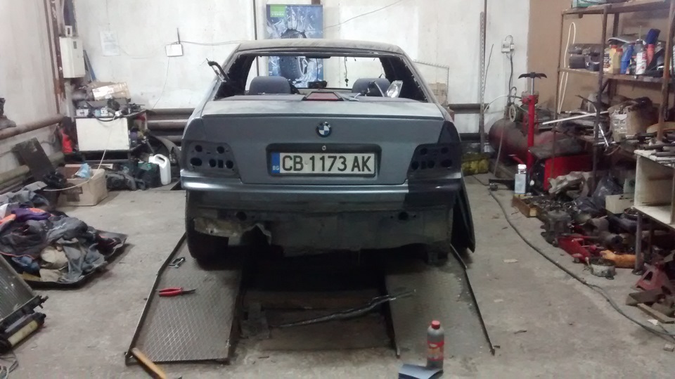 Примерка заднего крыла и покупка необходимого оборудования — BMW 3 ...