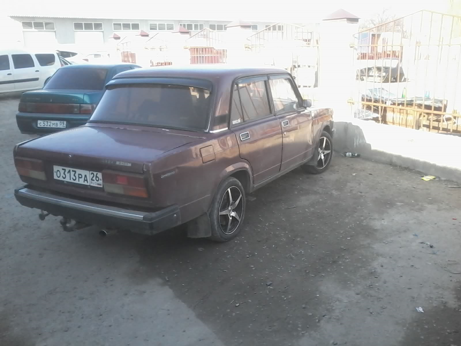 Наши новые ЛАПТИ — Lada 21074, 1,6 л, 2002 года | колёсные диски | DRIVE2