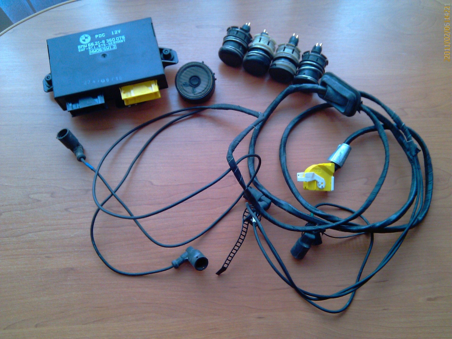 Einparkhilfer/PDC (Park Distance Kontroll) — BMW 5 series (E34), 4 л ...