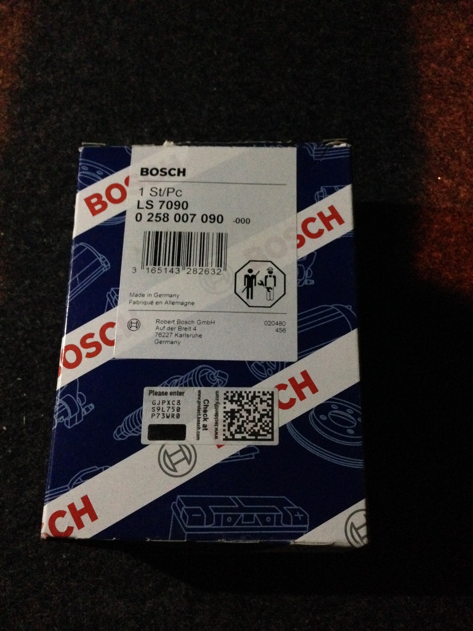 0258007090 ЛЯМБДА-ЗОНД BOSCH | Запчасти на DRIVE2