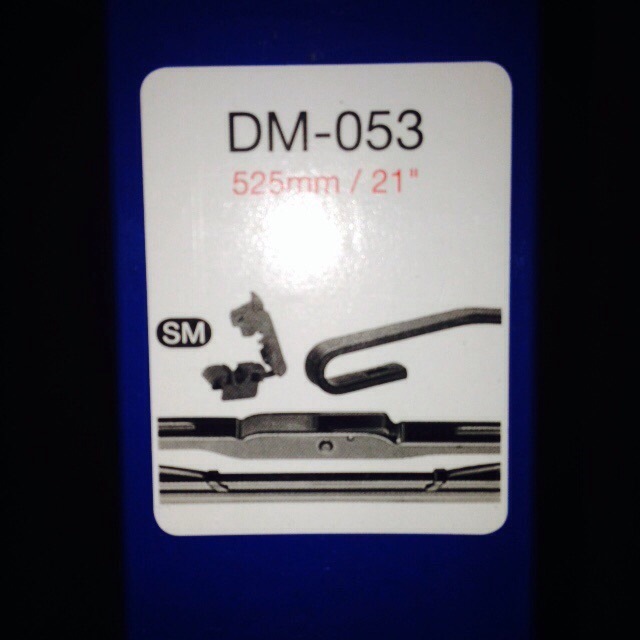 DM053 Щетка стеклоочистителя 525mm прямая низкий профиль DM-053 DENSO | Запчасти на DRIVE2