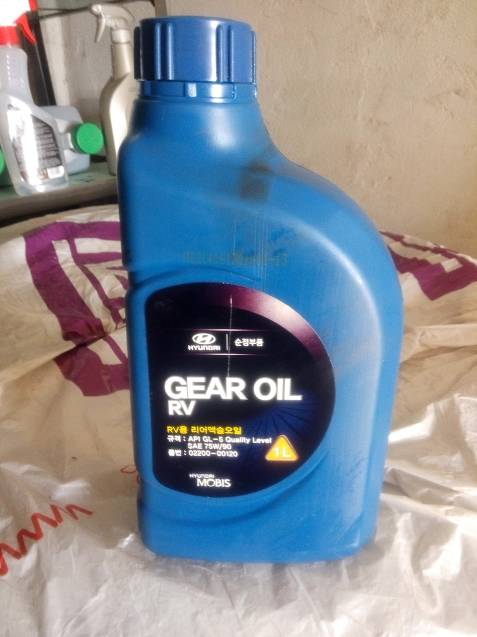 0220000120 Масла трансмиссионные минеральные KIA HYUNDAI | Запчасти на ...