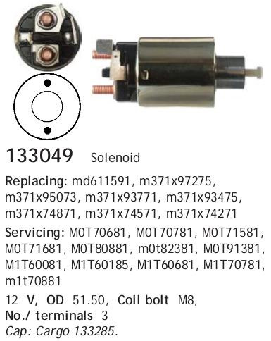 M1T70781 Стартер Mitsubishi | Запчасти на DRIVE2