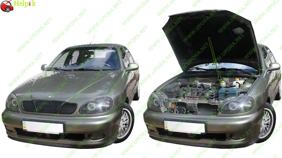 Упор капота (амортизатор) для Daewoo/ZAZ Lanos/Sens — UporaNet на DRIVE2