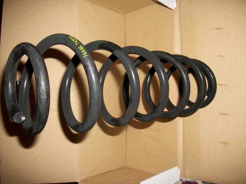 Задние пружины — Skoda Octavia Combi A4 Mk1, 1,8 л, 2004 года ...