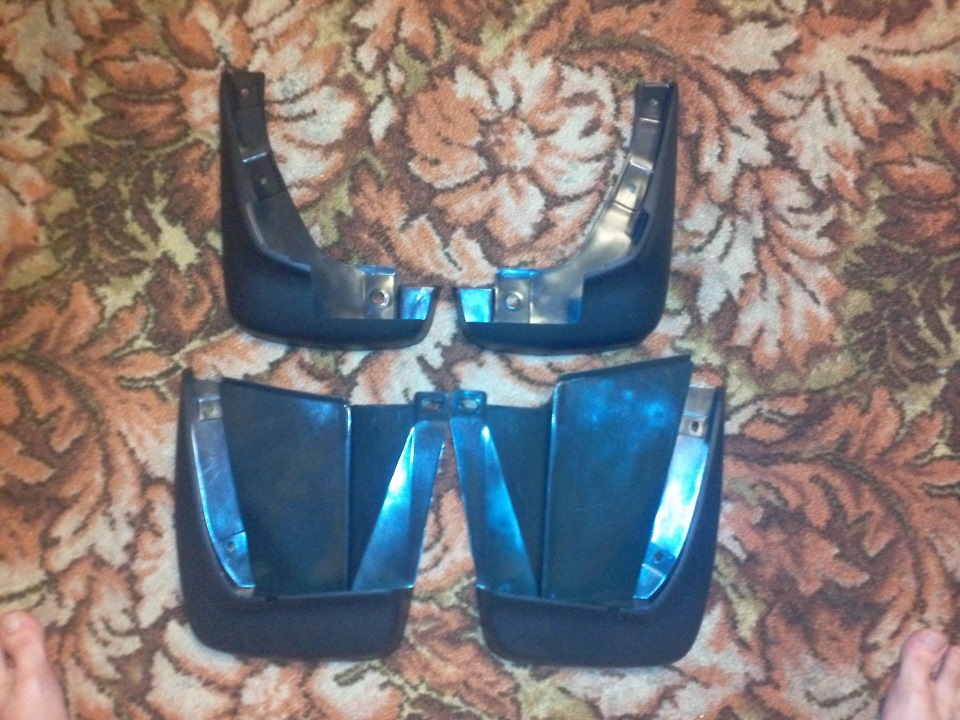 Пришли брызговики. — Honda Civic Ferio (7G), 1,5 л, 2002 года ...