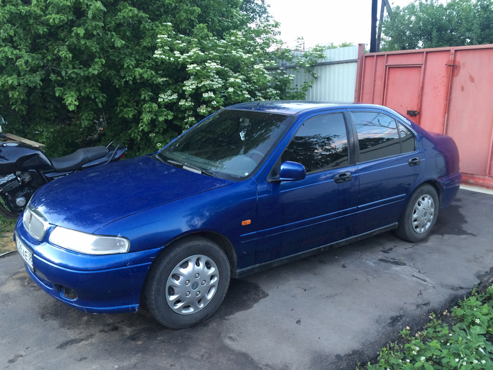 Затонировался — Rover 400 Mk2, 1,4 л, 1998 года | стайлинг | DRIVE2