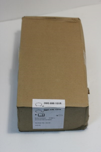 3W0698151A 1 SET OF BRAKE PADS FOR D VAG | Запчасти на DRIVE2