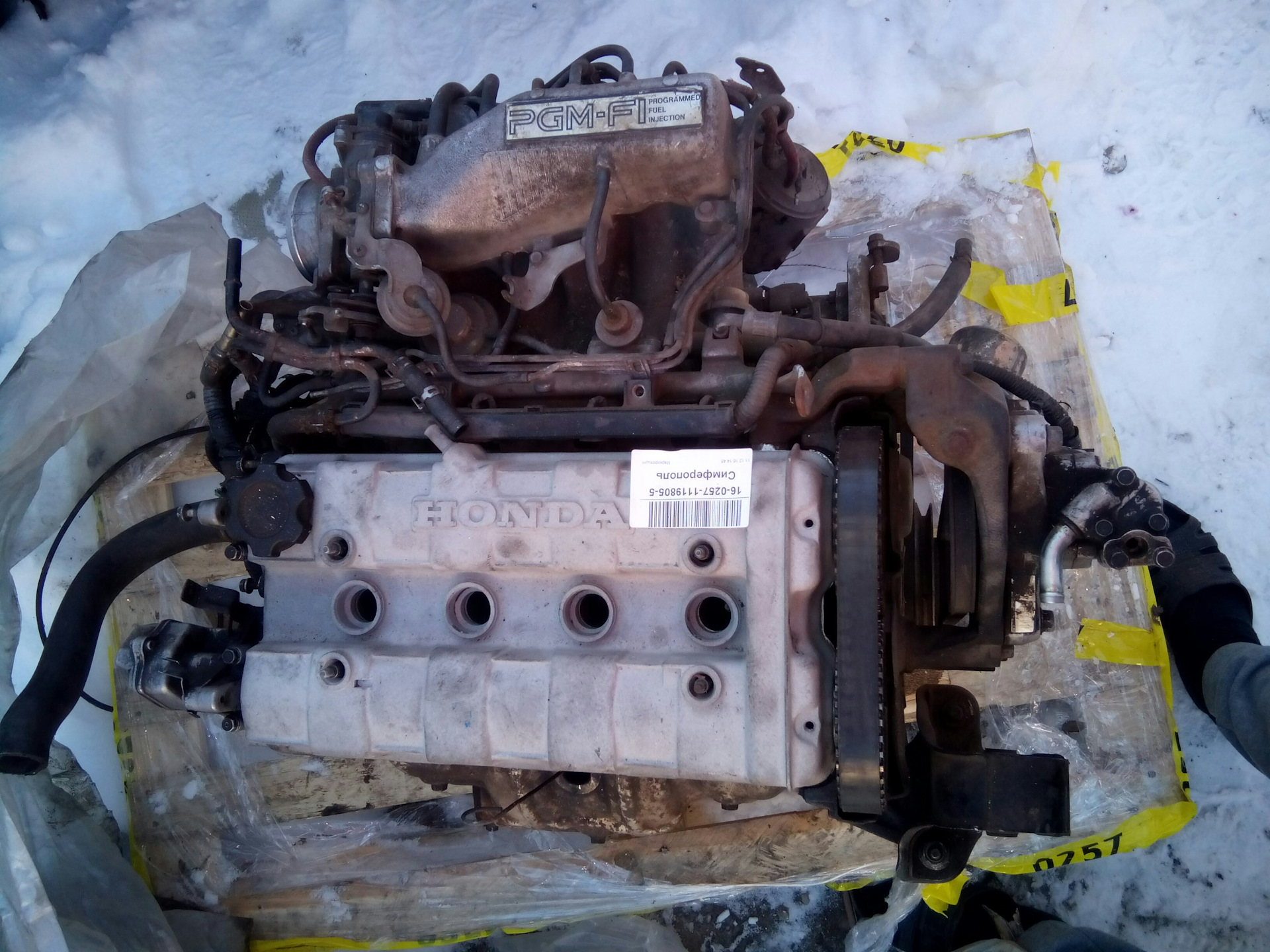 Подарок на новый год — Honda Integra (AV/DA1-DA3), 1,6 л, 1988 года ...