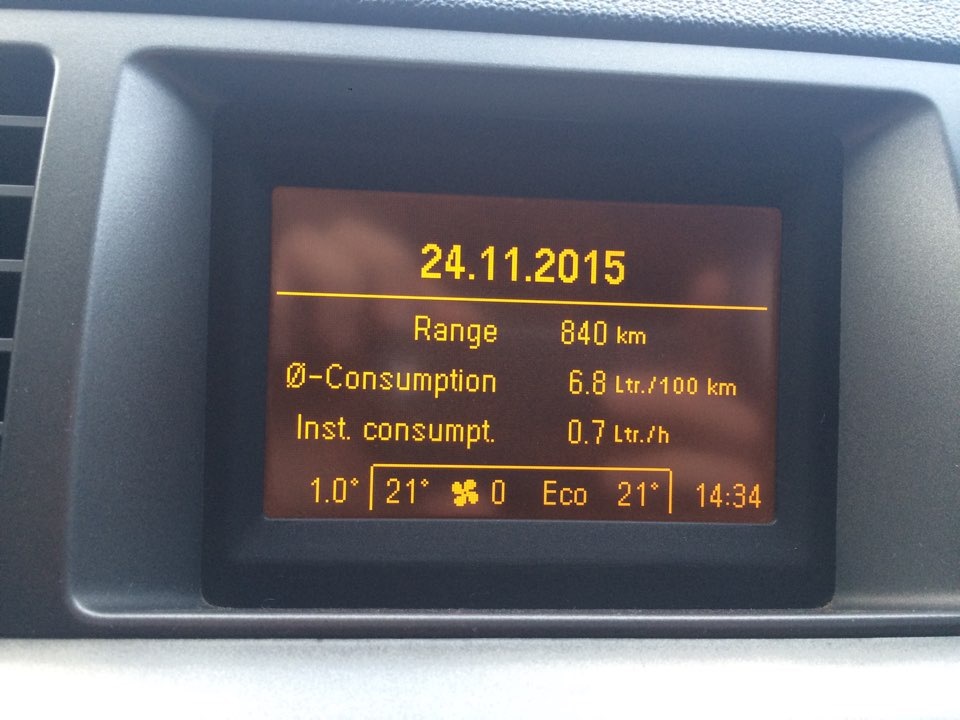 Юбилейная, первая запись об расходе на холостом ходу — Opel Vectra C, 1 ...