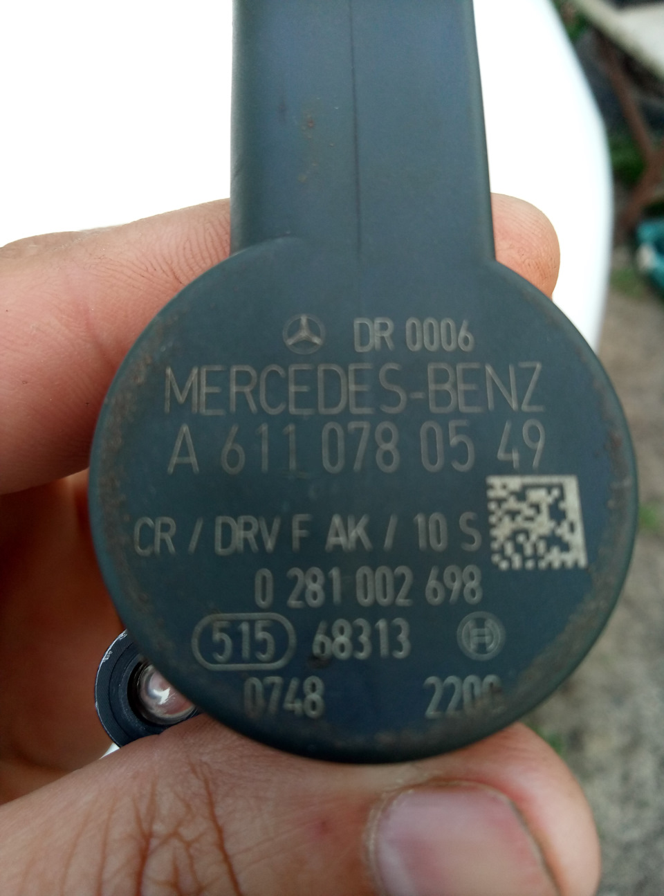 A6110780549 Клапан Mercedes | Запчасти на DRIVE2