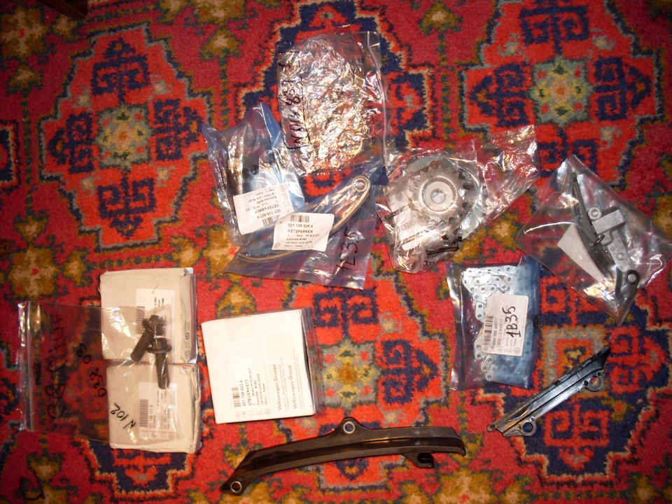 Комплект ГРМ — Volkswagen Golf Mk3, 2,8 л, 1996 года | запчасти | DRIVE2