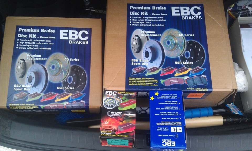 EBC Breaks systems — тормози детка!) — Honda Accord (8G), 2,4 л, 2012 ...