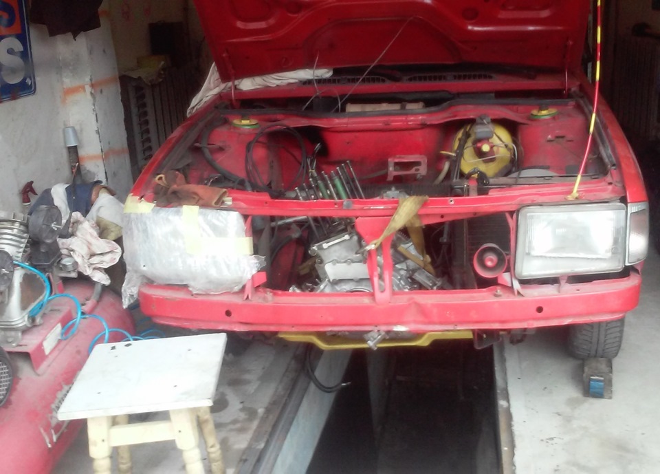 сборка установка моторчика — Москвич 2141, 1,7 л, 1997 года | своими ...