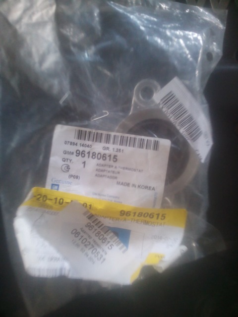 96180615 Корпус термостата крышка GM | Запчасти на DRIVE2