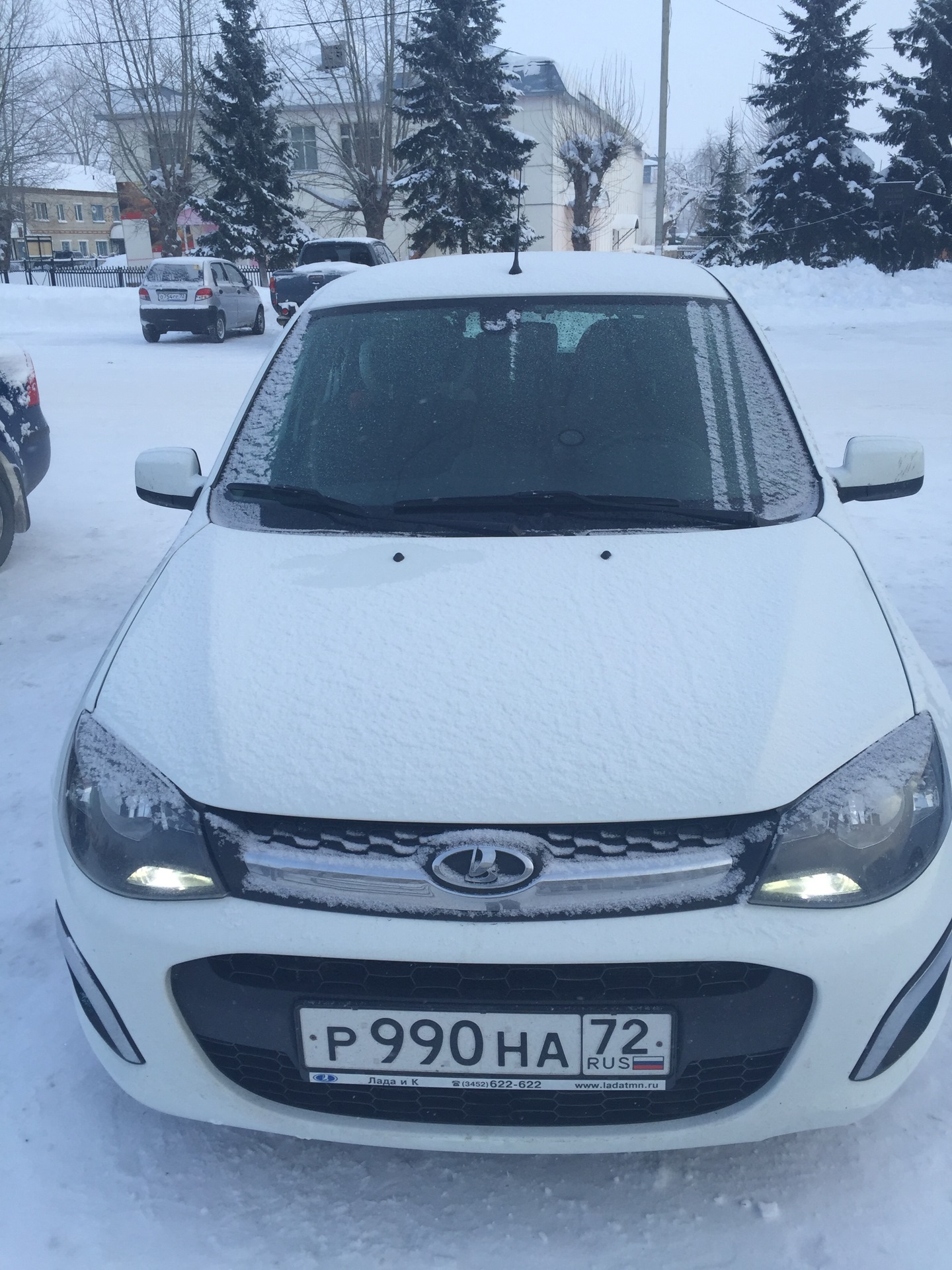 Замена лобовухи по гарантии — Lada Калина Хэтчбек (2G), 1,6 л, 2014 года | визит на сервис | DRIVE2