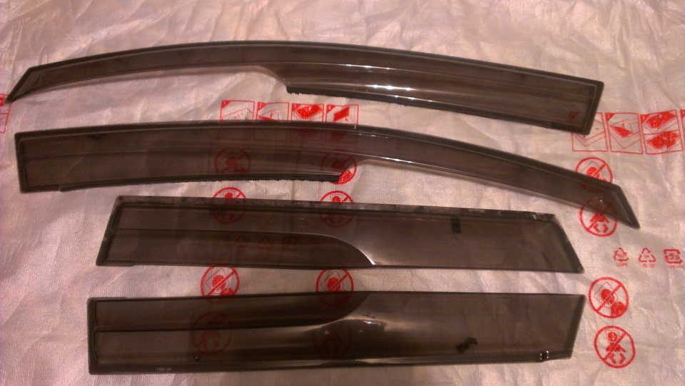 Ветровики MUGEN — Honda Airwave, 1,5 л, 2006 года | тюнинг | DRIVE2