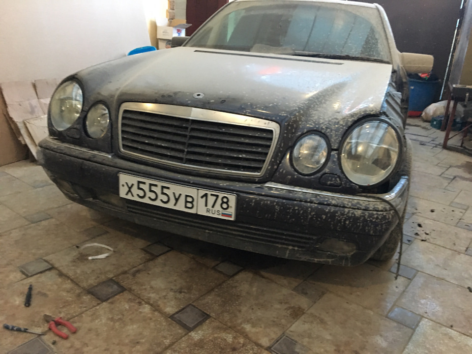 Фары мары — Mercedes-Benz E-Class (W210), 4,3 л, 1997 года | другое ...