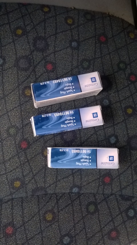 96110493 Свеча зажигания GM | Запчасти на DRIVE2