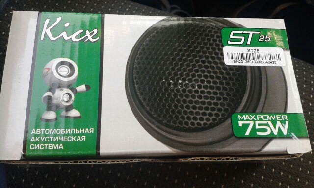 Твитеры Kicx ND-25 в штатные места — Chrysler Sebring (2G), 2,4 л, 2004 года | автозвук | DRIVE2