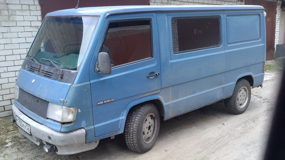 Mercedes-Benz MB100 2.4 дизельный 1995 | БоевоЙ ПипелаЦ на DRIVE2
