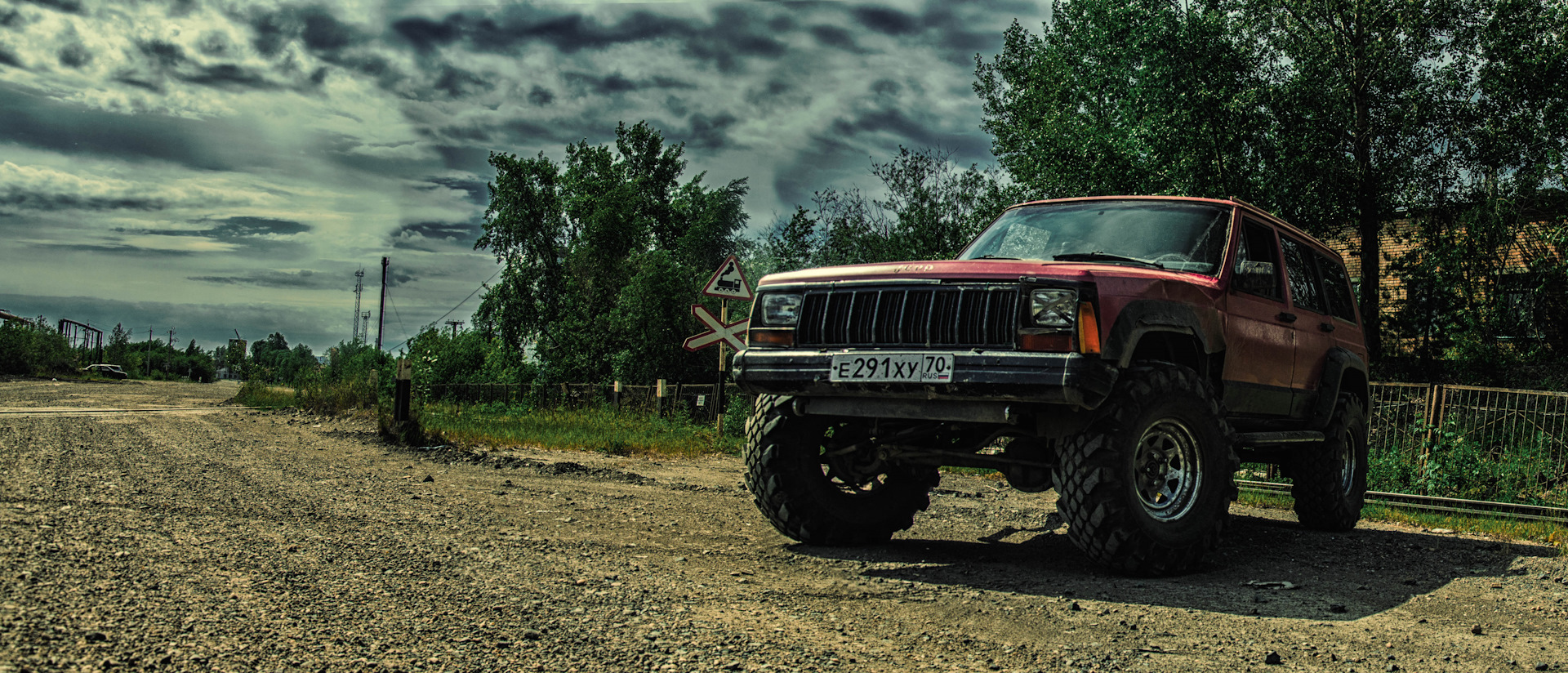 Jeep Picz — Jeep Cherokee (XJ), 4 л, 1993 года | фотография | DRIVE2