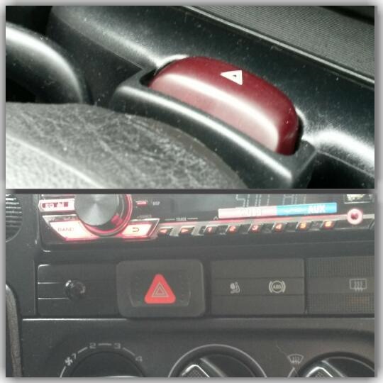 Кнопка аварийки теперь на приборке=) — Volkswagen Passat Variant (B4 ...