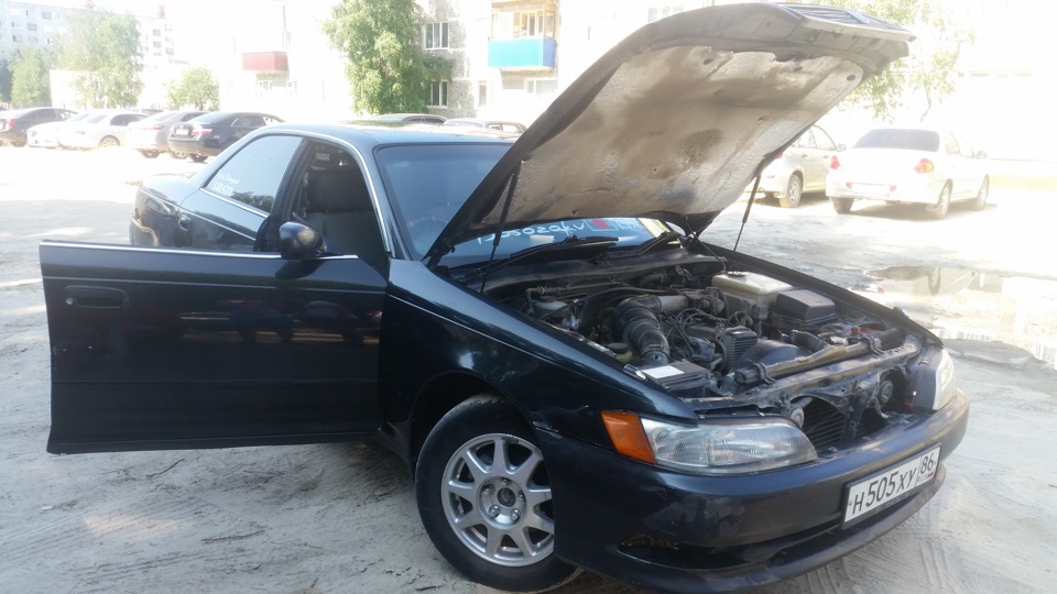 Mark 2 gx90 1g-fe 2.0 троит на холодую. — Toyota Mark II (90), 2 л ...