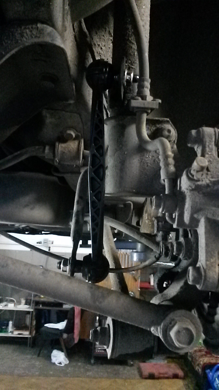 Ремонт подвески (стойки стаба, рулевой наконечник, развалочные болты ...