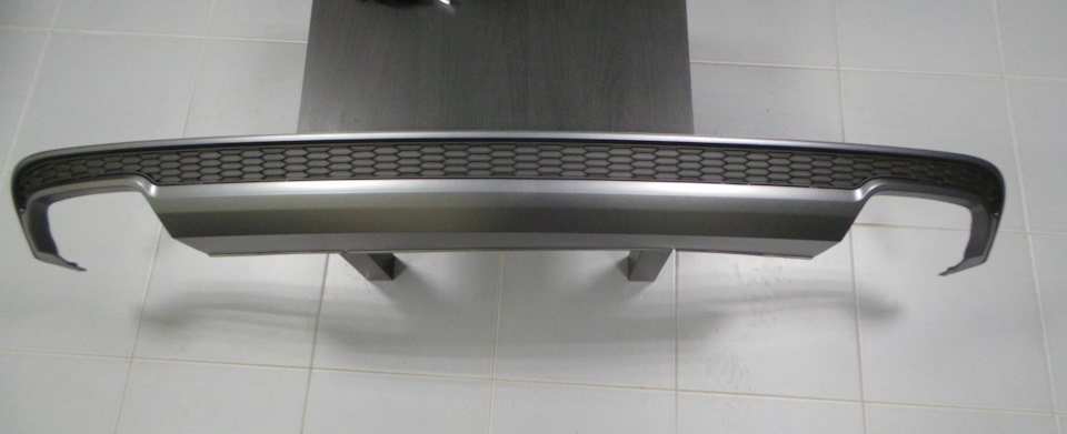 Новый S-line диффузор заднего бампера для AUDI A6C7 AVANT (рестайлинг ...