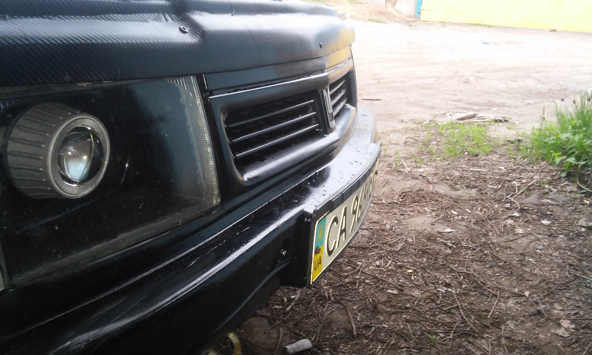 Бампер, ришотка, мухобойка — Москвич 2141, 1,5 л, 1993 года | стайлинг ...