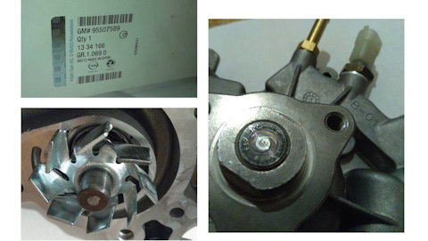 95507589 Насос водяной GM | Запчасти на DRIVE2