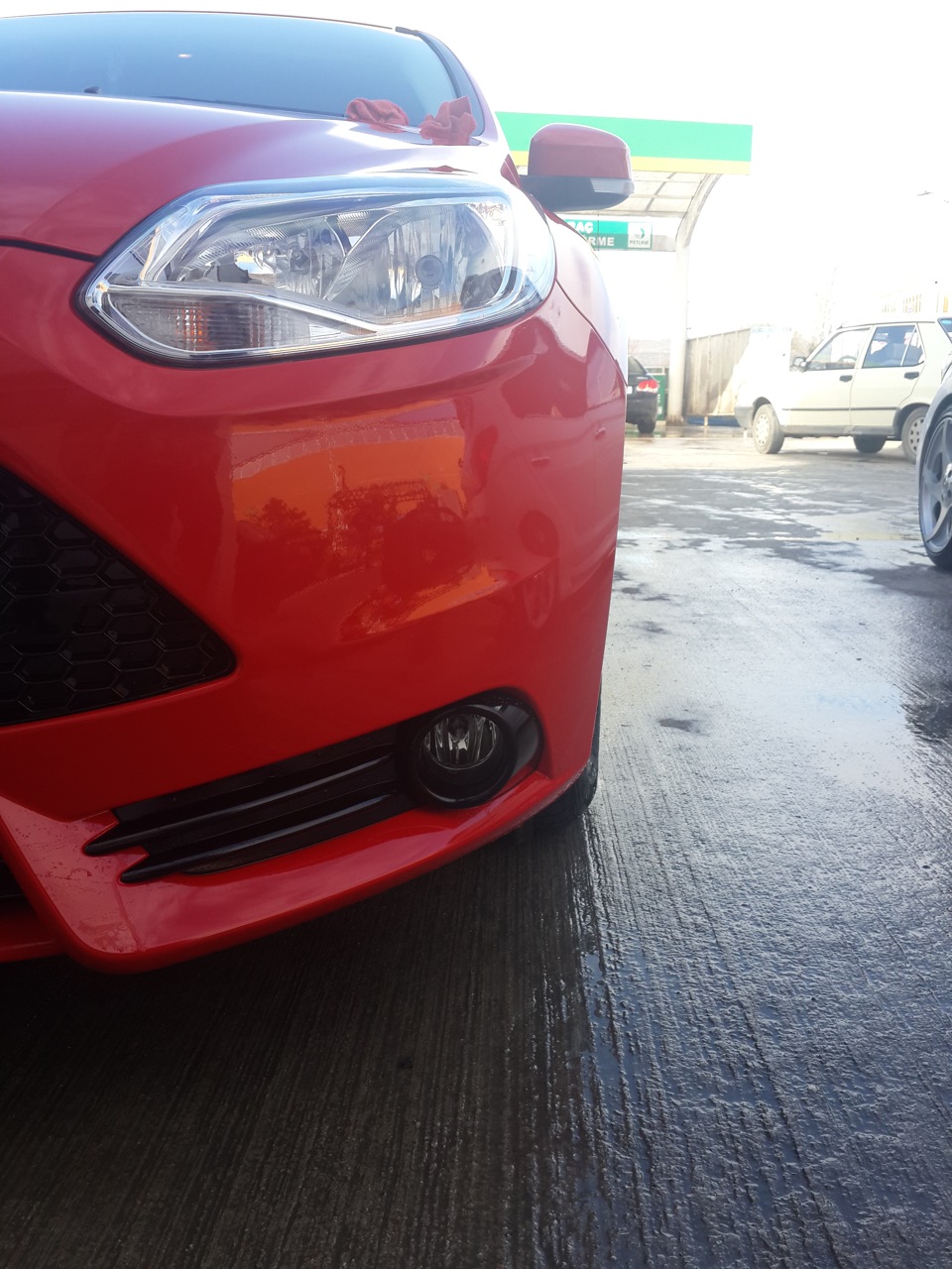 Race Red Focus ST — Ford Focus Hatchback III, 1,6 л, 2014 года | мойка ...